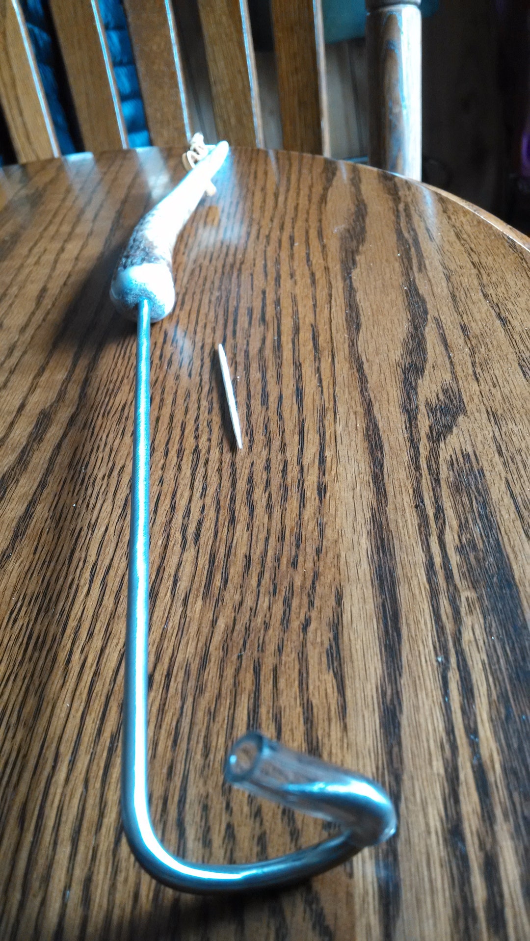 Smaller BBQ Steak Hook, Meat Hook, Meat Flipper, Steak and Rib Turner ...