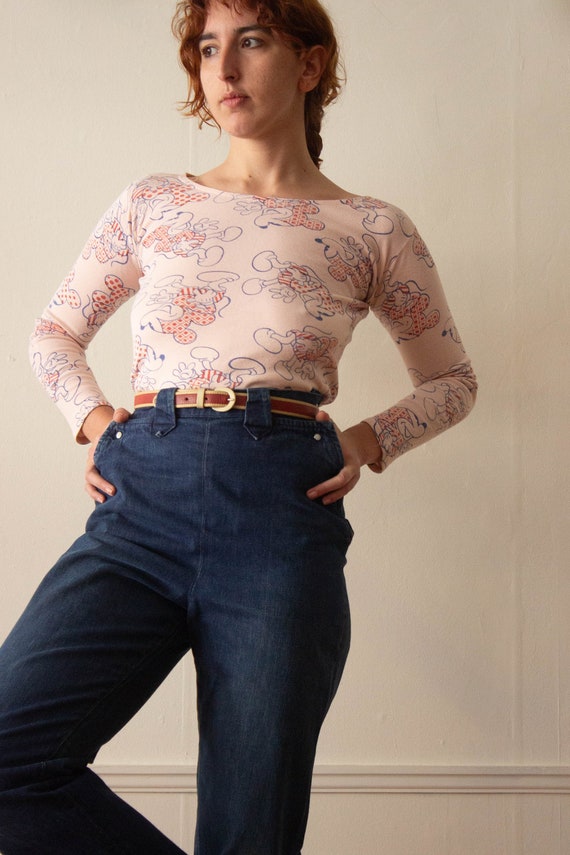 1971 Mr. Freedom Documented Mickey Mouse Cotton T-Shi… - Gem