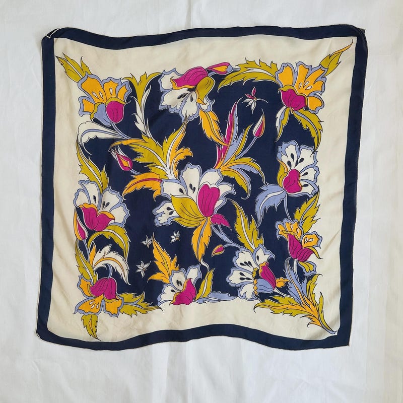 1950s Head Scarf - Etsy