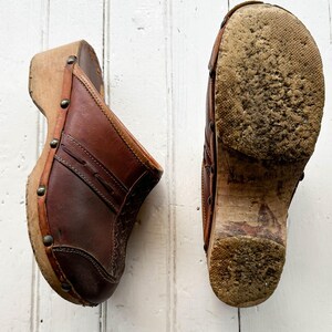 1970s Italian Leather Clogs - Etsy