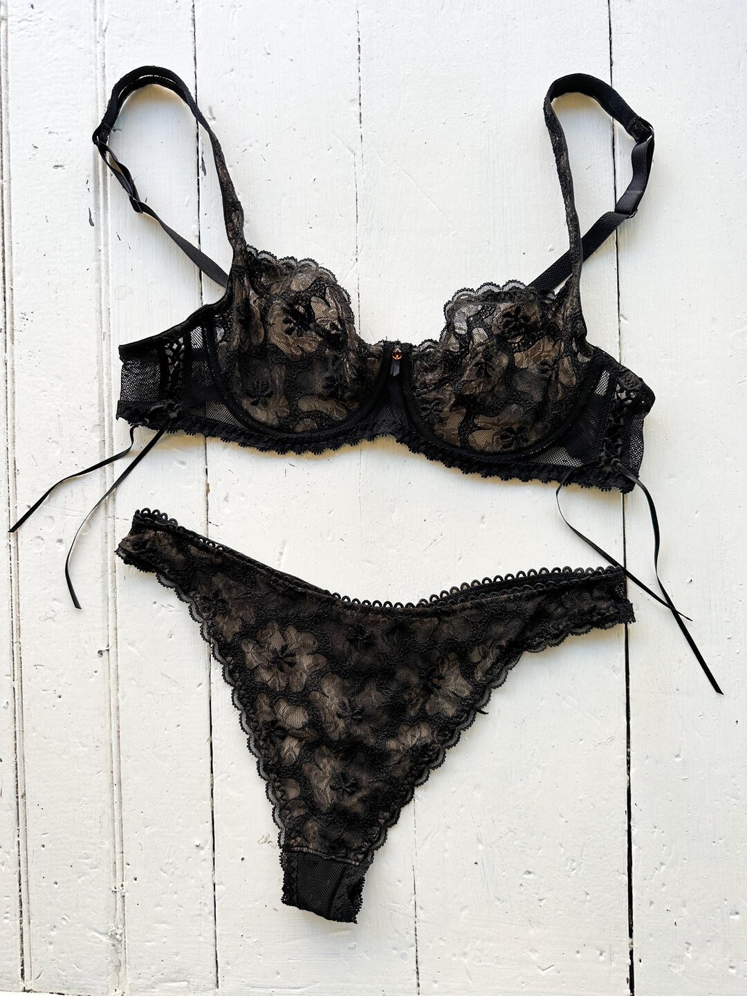 1990s antinea French Lace Lingerie - Etsy