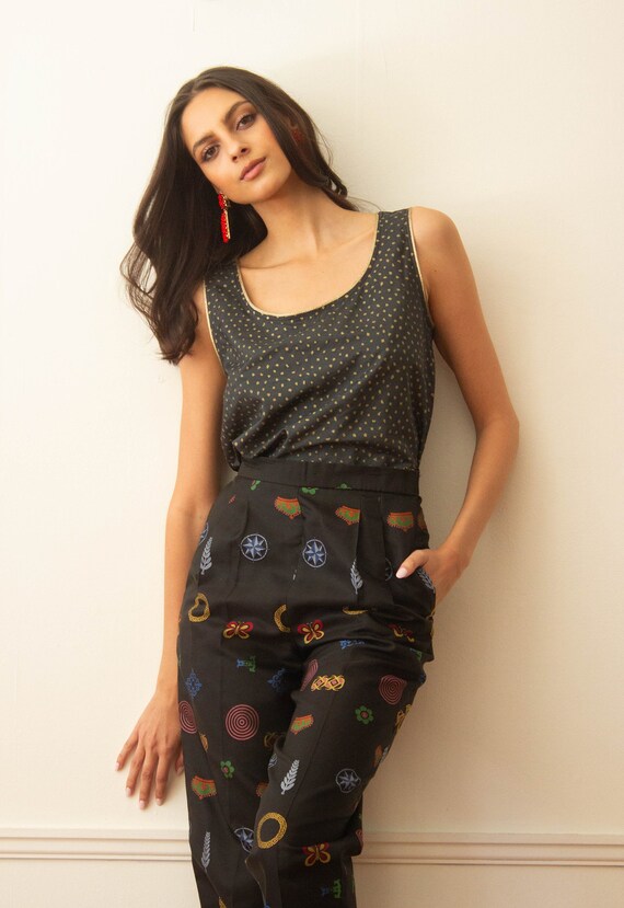 1976 YSL Russian Collection Silk Camisole - Gem