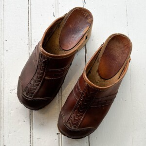 1970s Italian Leather Clogs - Etsy