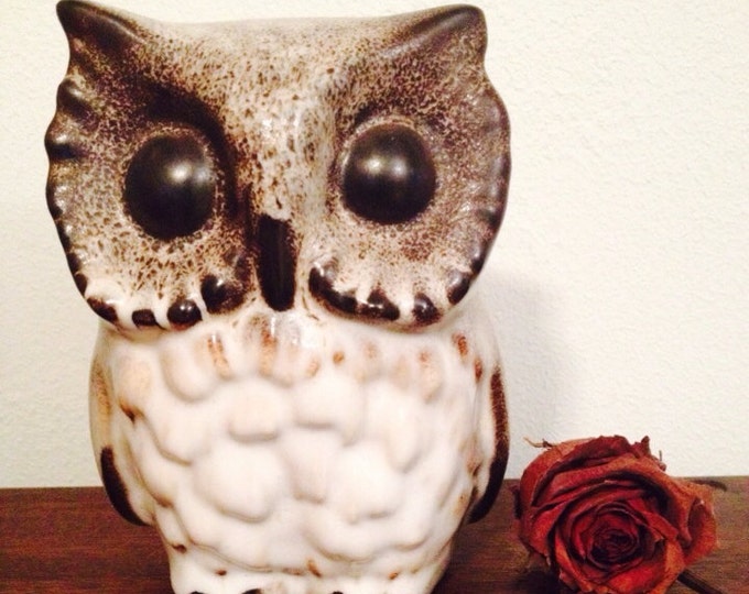 Vintage Howard Pierce Pottery Owl - Etsy