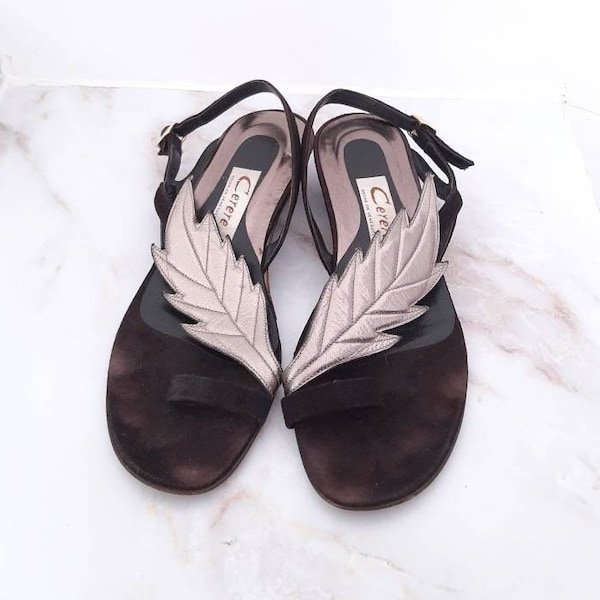Leaf Sandals - Etsy