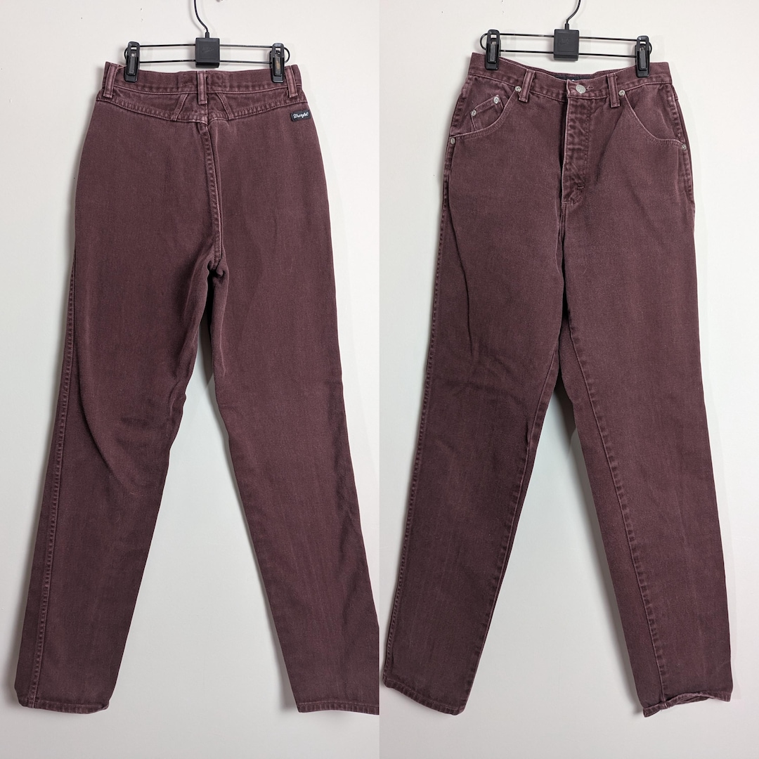 Vintage 80’s Wrangler Silverlake Women's Size 6 Jeans No Back Pockets ...