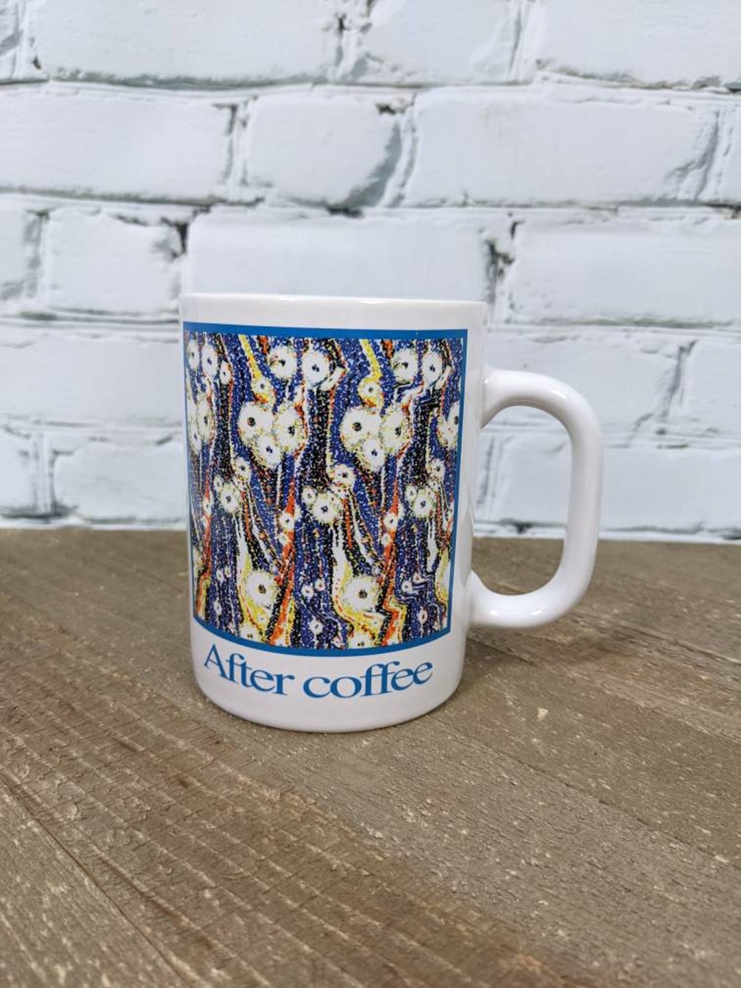 Magic Eye Mug, Autostereogram Mug, Art With Hidden Picture, 90s Coffee ...