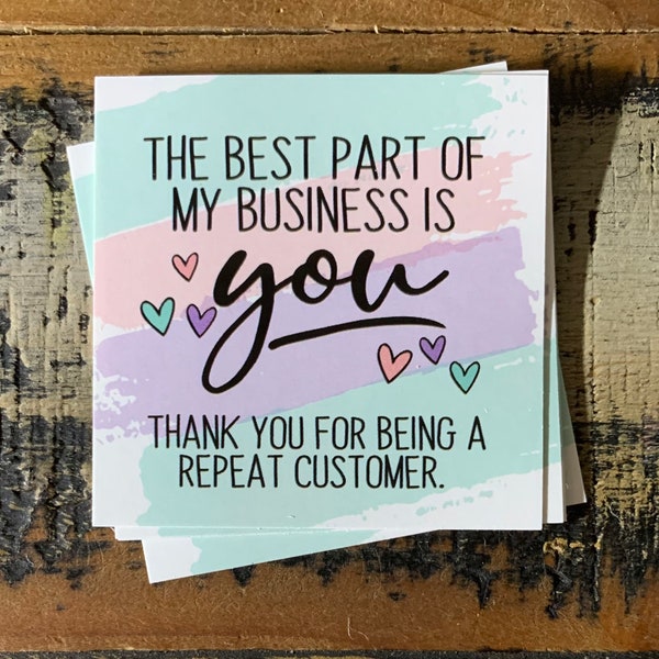 Customer Stickers - Etsy