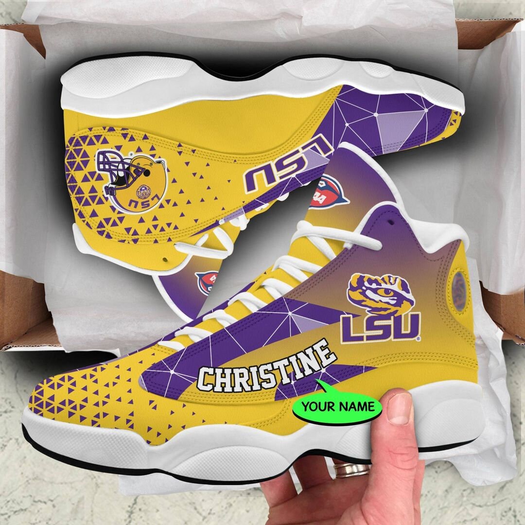 Tigers Baseball Tigers Shoes Jordan JD13 Shoes Triangle - Etsy