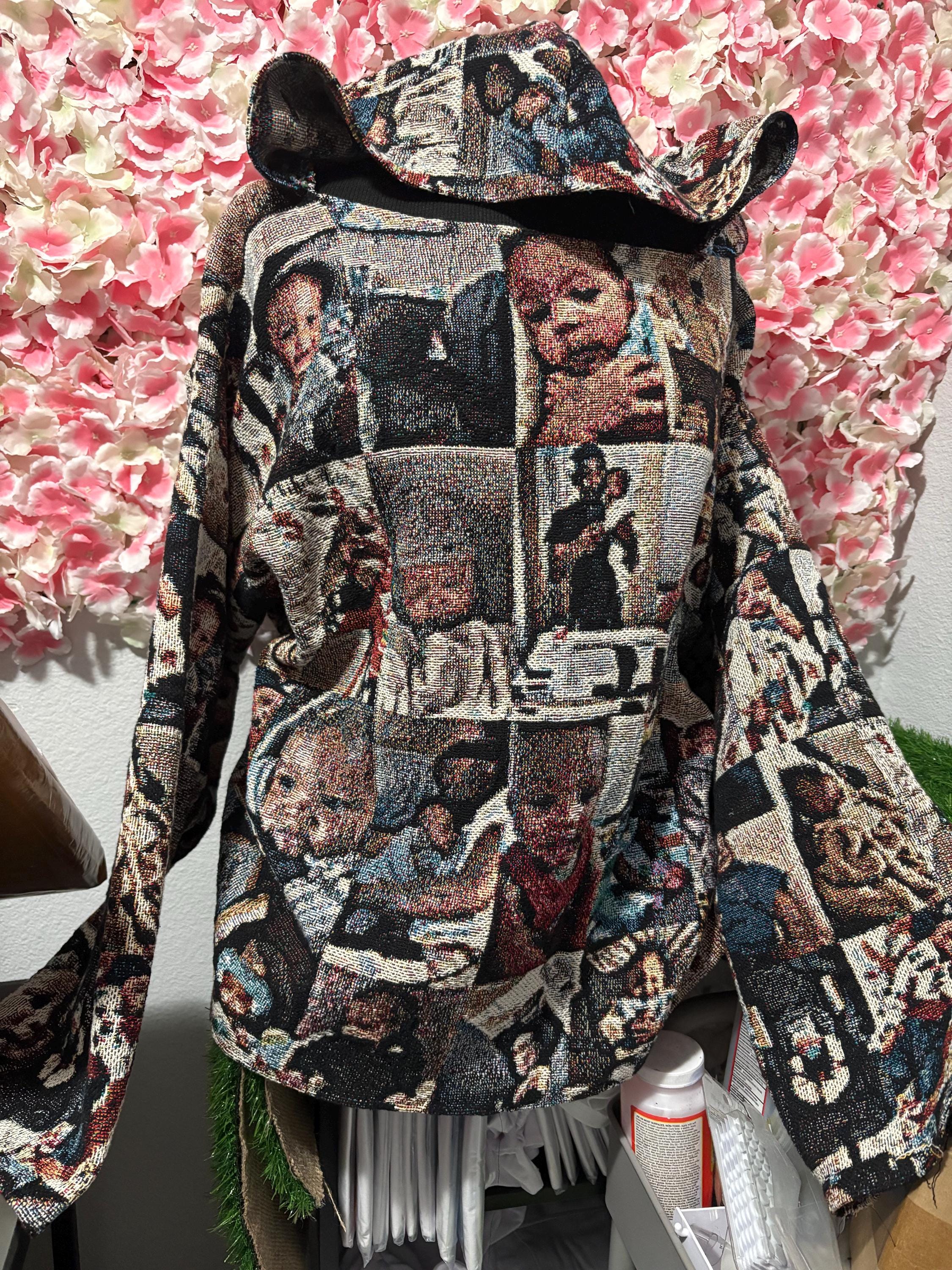Custom Tapestry Hoodie - Etsy