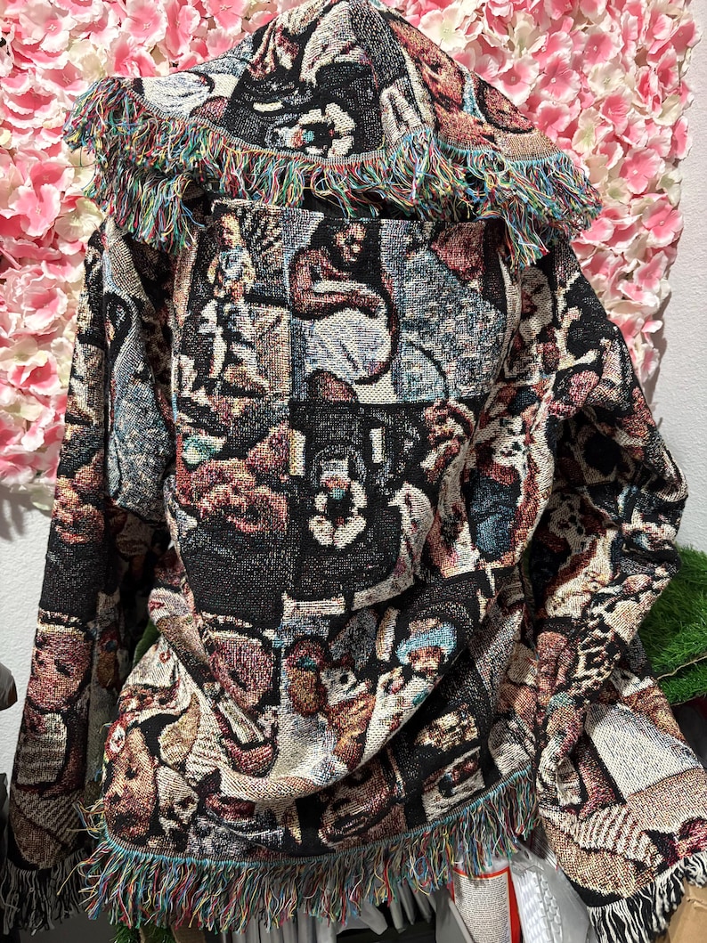 Custom Tapestry Hoodie - Etsy