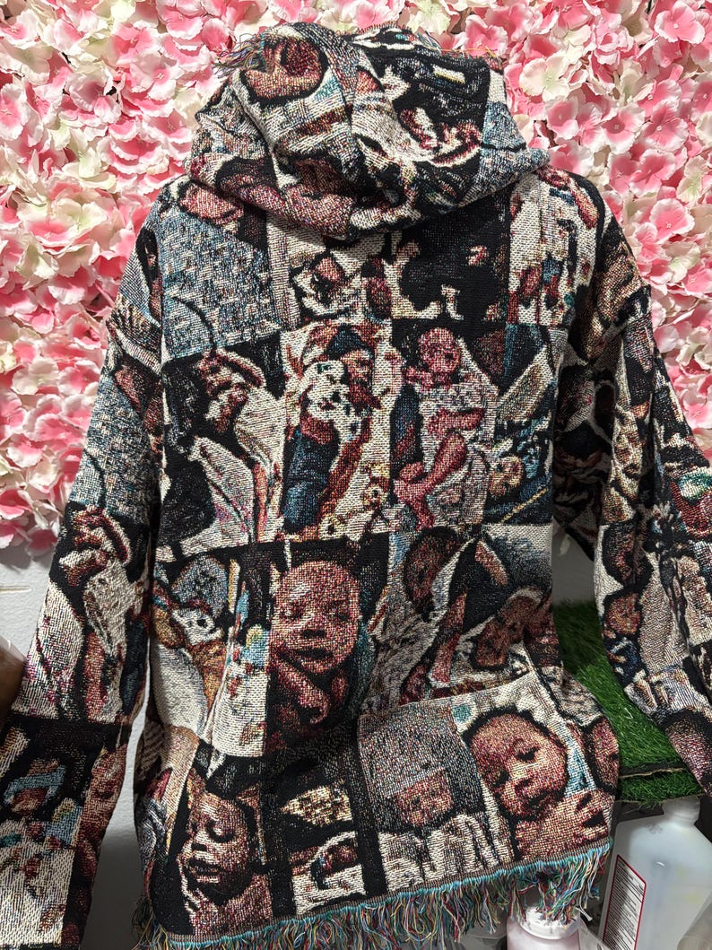 Custom Tapestry Hoodie - Etsy