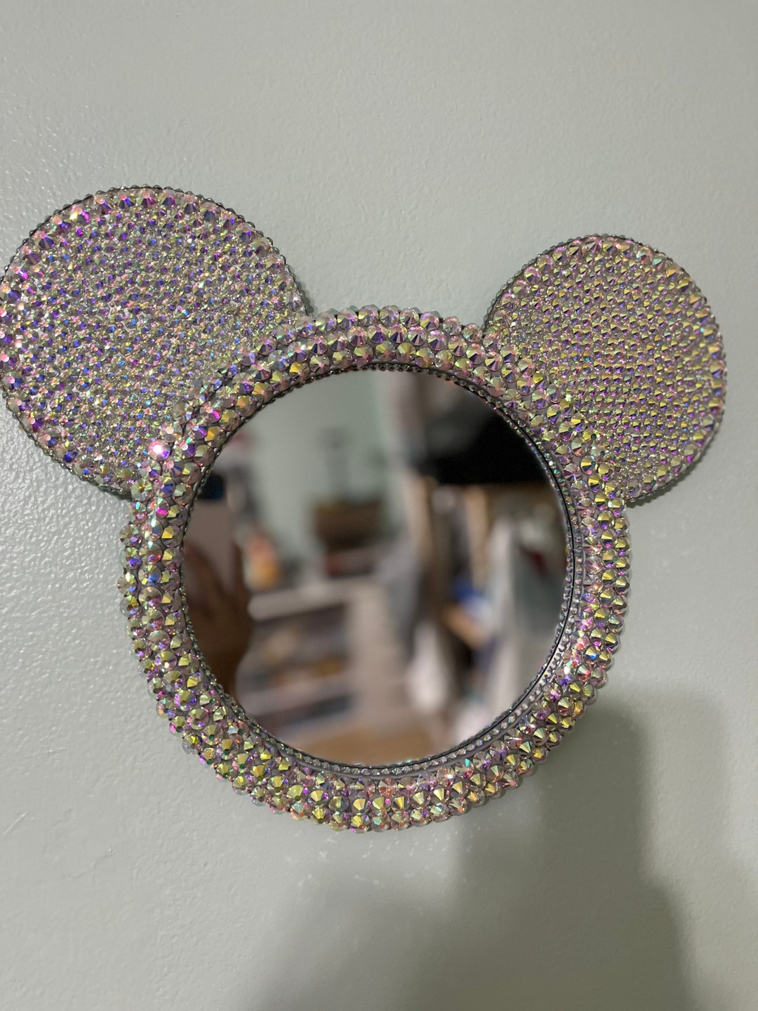 Bling Mickey Wall Mirror - Etsy