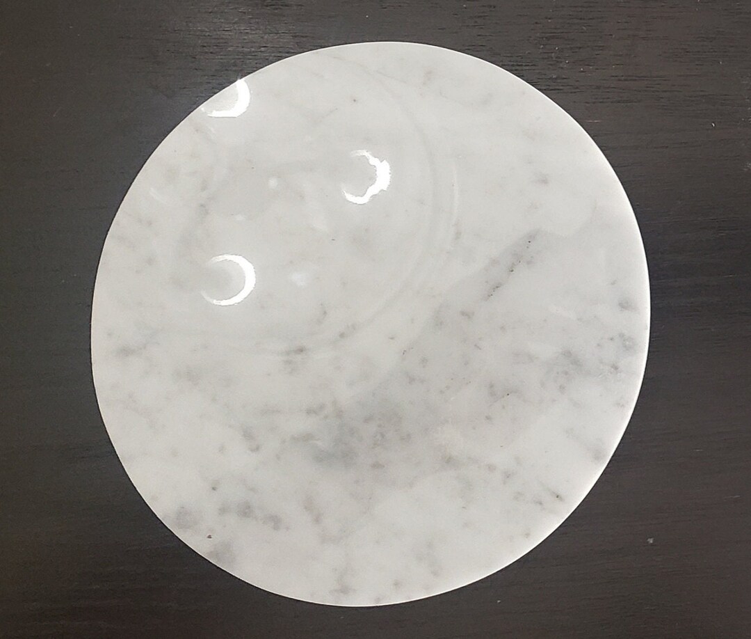 Handmade Bianco Carrara Marble, Hot Plate. Perfect to Protect Your ...