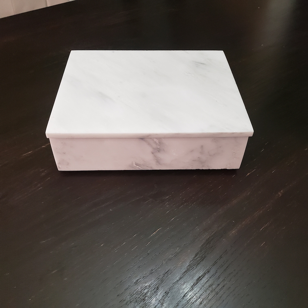 Handmade Granite / Marble Box 10 3/4"×8 3/4" Height 3" Available in ...