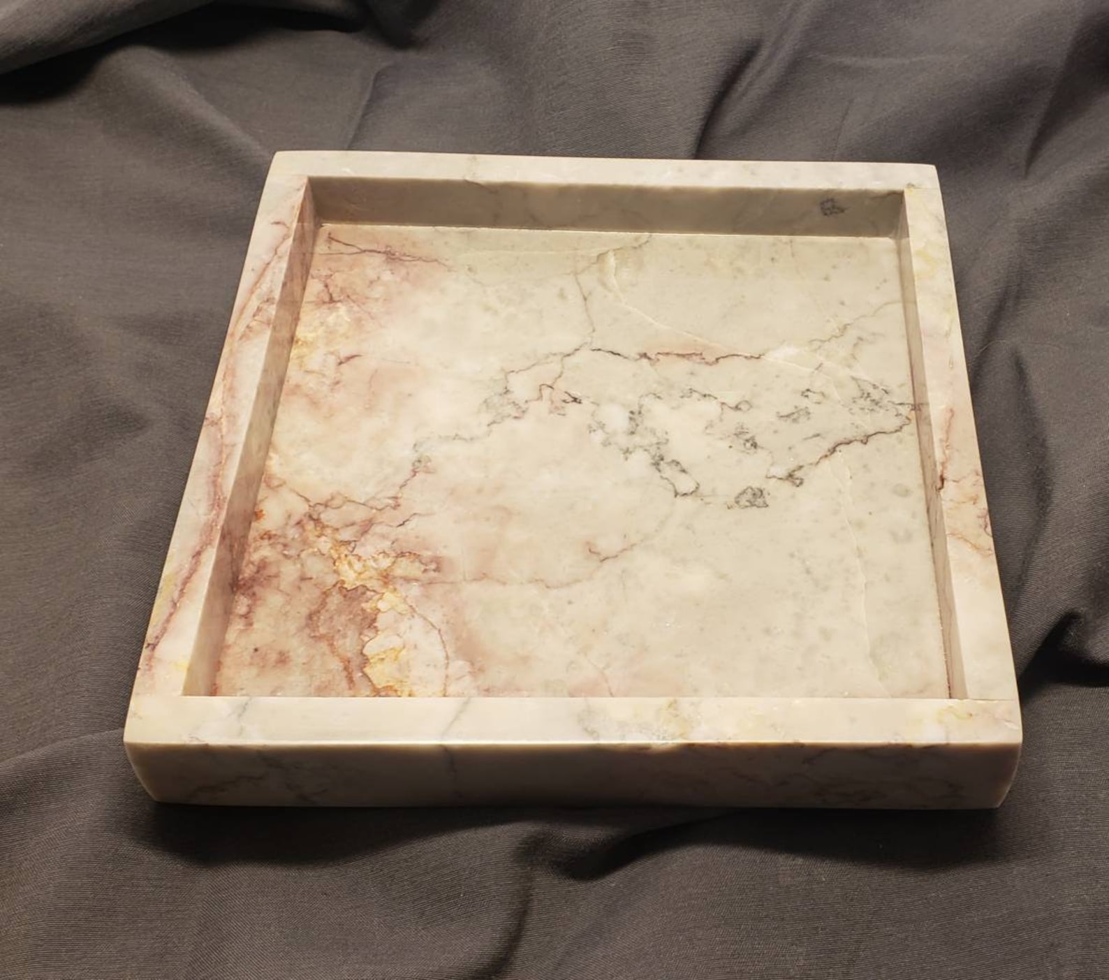 Dynasty Cream Marble Tray in Your Choice of Sizes , Perfect for Your ...