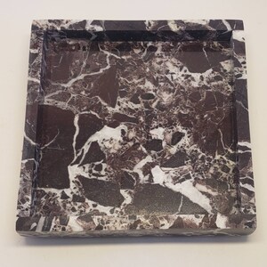 Rosso Levanto Marble Tray in Your Choice of Sizes , Perfect for Your ...