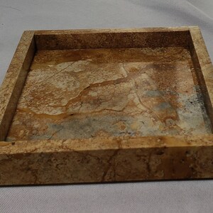 Golden Cream Limestone Tray in Your Choice of Sizes , Perfect for Your ...