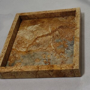 Golden Cream Limestone Tray in Your Choice of Sizes , Perfect for Your ...