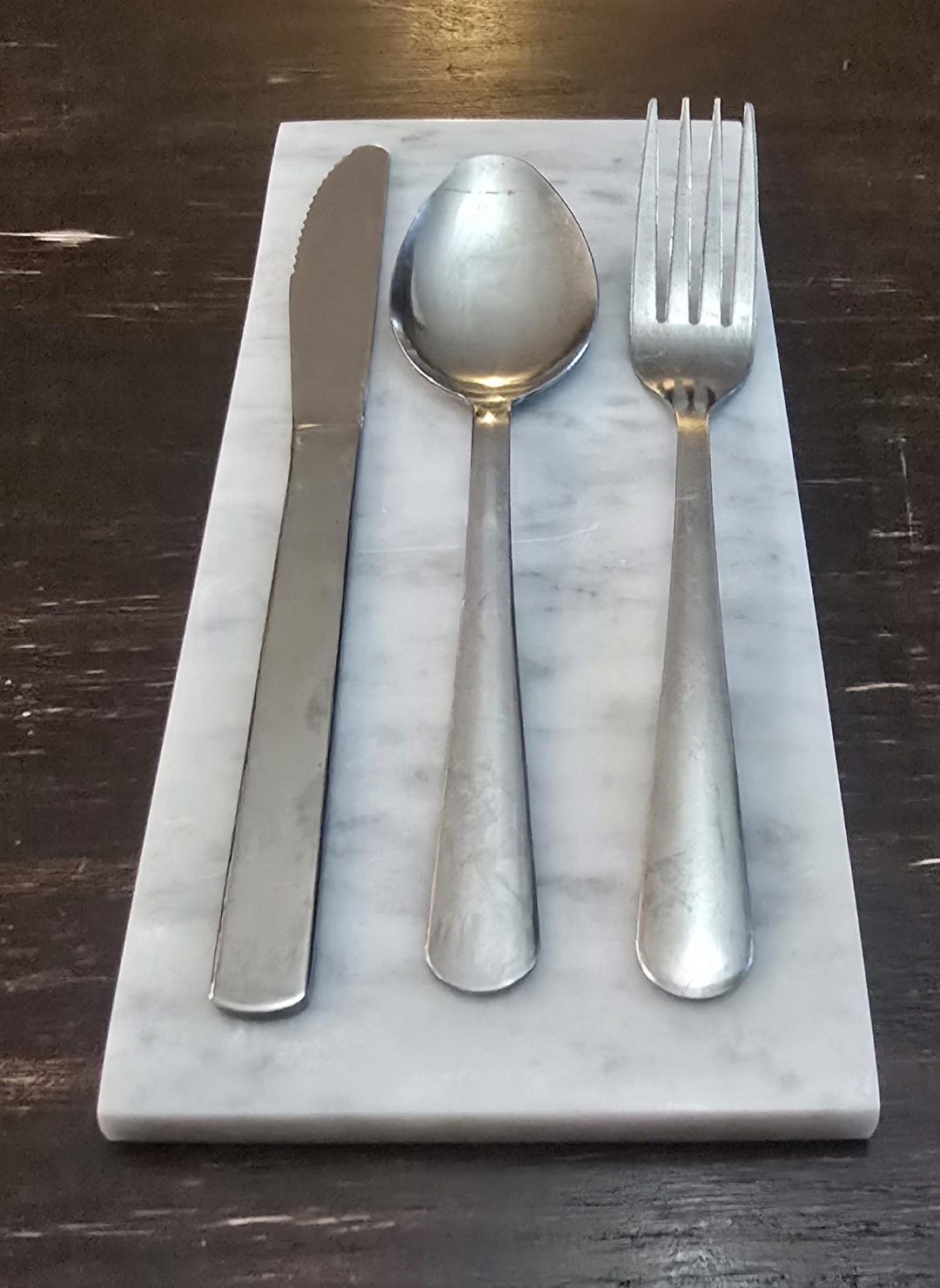 Silverware Platter(set of 4) Available in Many Stone Types for Your ...