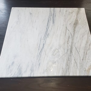 Large Marble Squares Bianco Orionmarble / Tabletops / Decorative Marble ...