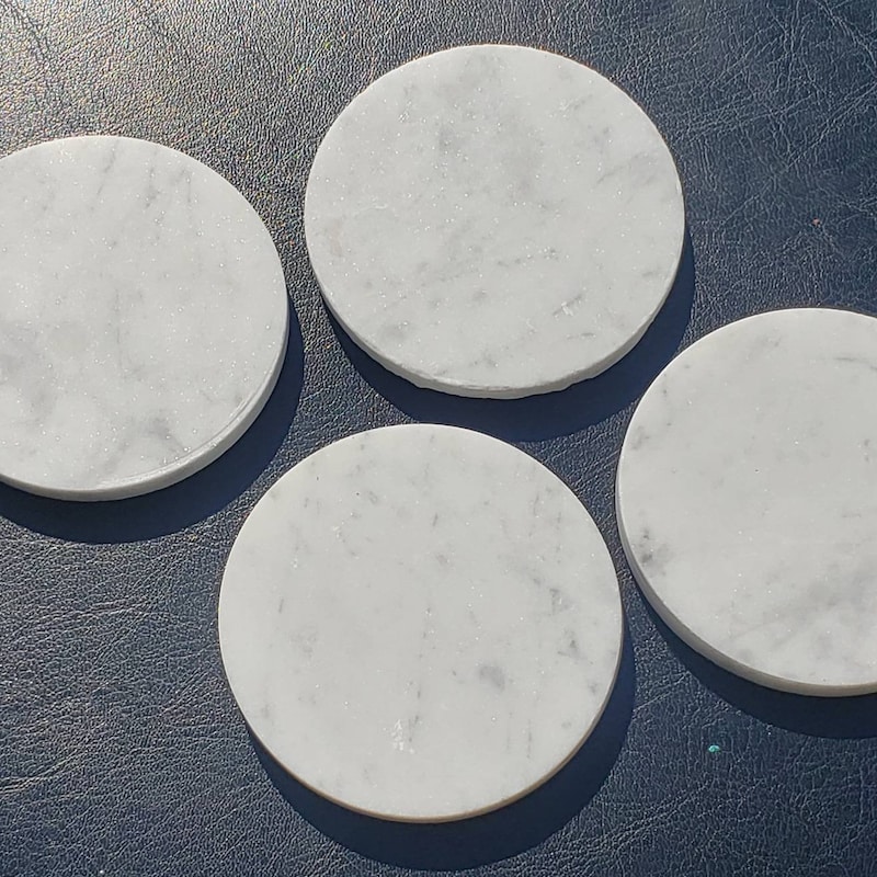 Marble Coasters - Etsy