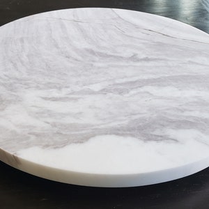 Large Bravado Marble Trivets / Tabletops / Decorative Marble Circles in ...