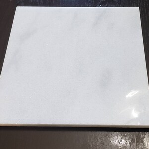 Glacier White Marble Trivets, Hot Plate. Perfect to Protect Your Table ...