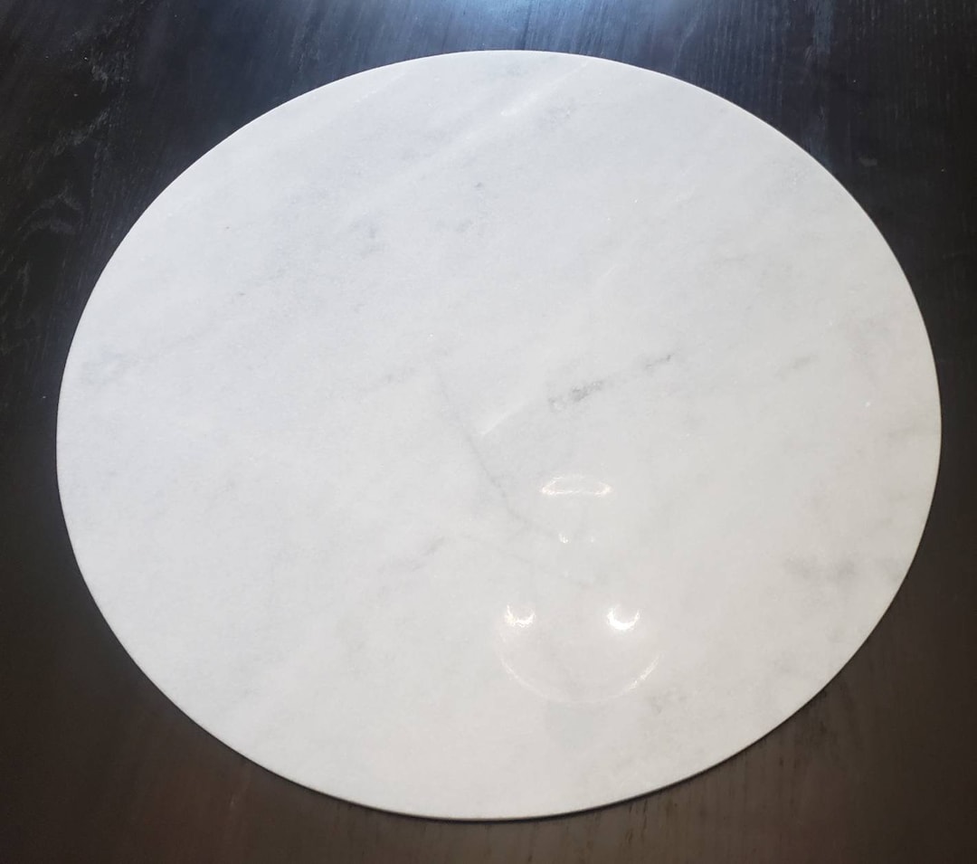 Large Mountain White Marble Trivets up to 24 Inches/ Tabletops ...