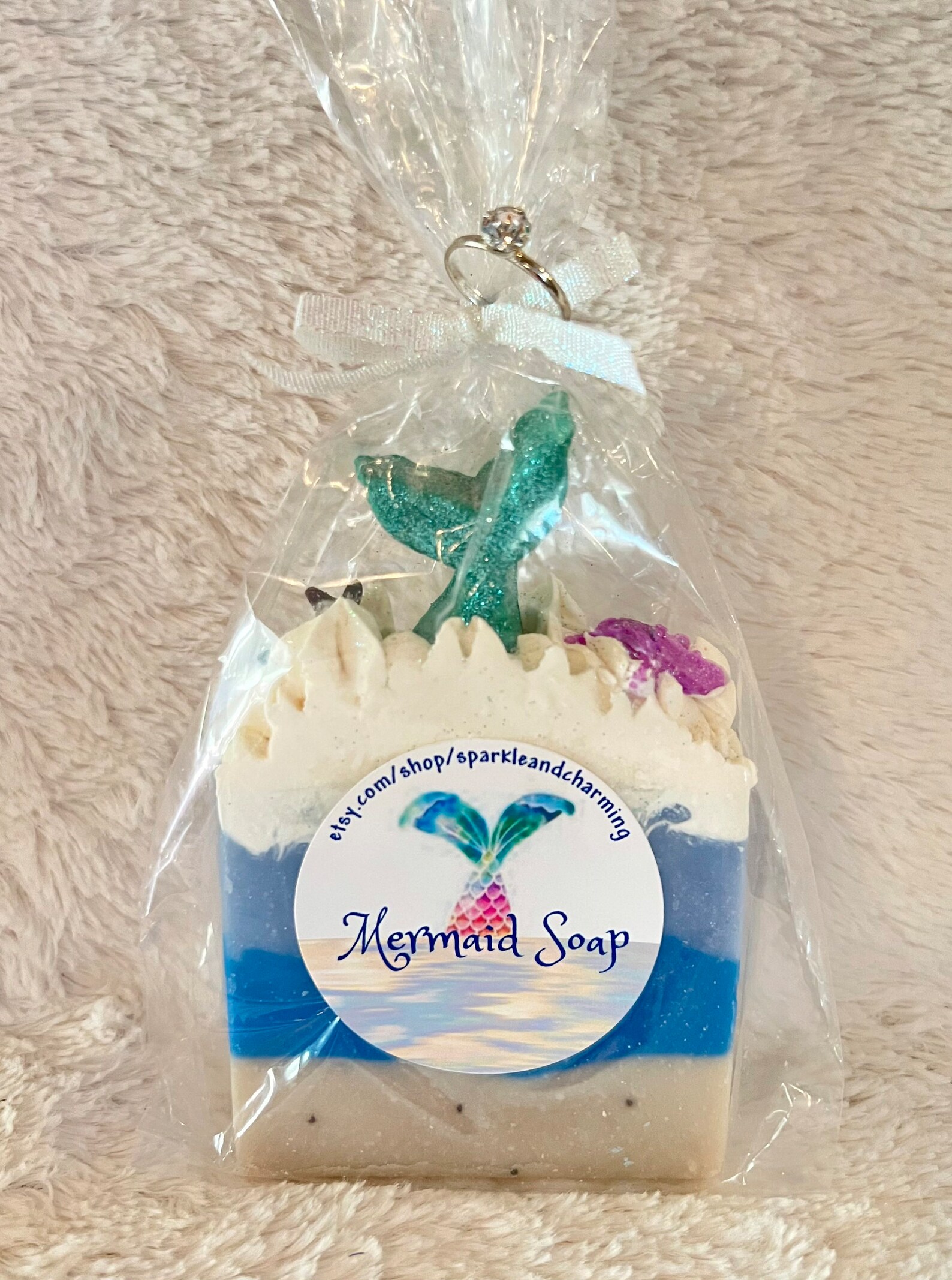 Handmade Soap Mermaid Spa Gift Set for Her, Little Girls Birthday ...