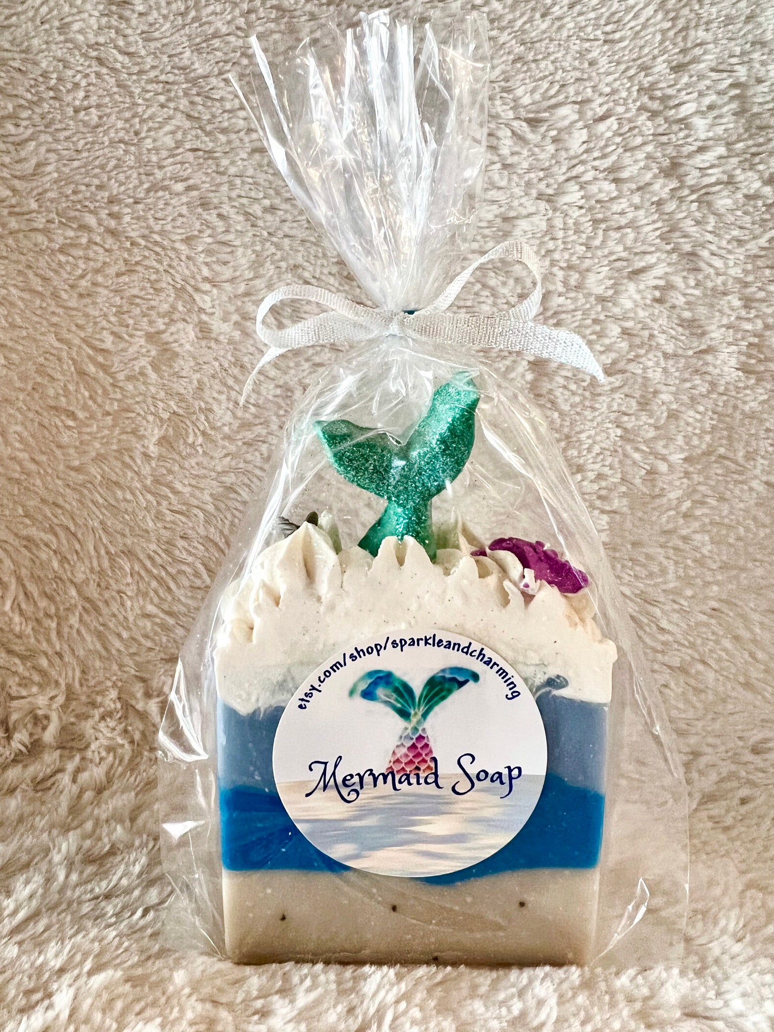 Handmade Soap Mermaid Spa Gift Set for Her, Little Girls Birthday ...