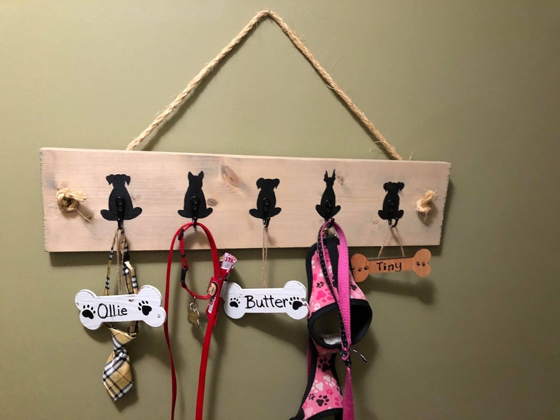 Customized Dog Leash Hook Dog Lover Gift Dog Leash Holder | Etsy