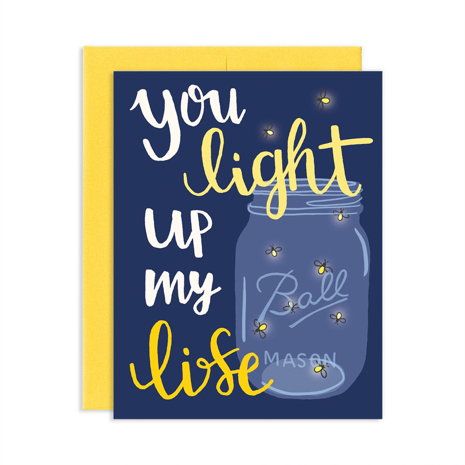 You Light up My Life Greeting Card Firefly Lightning Bug - Etsy