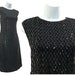 Vintage 1960s Black Sequin Ribbon Mod Dress LBD - Etsy