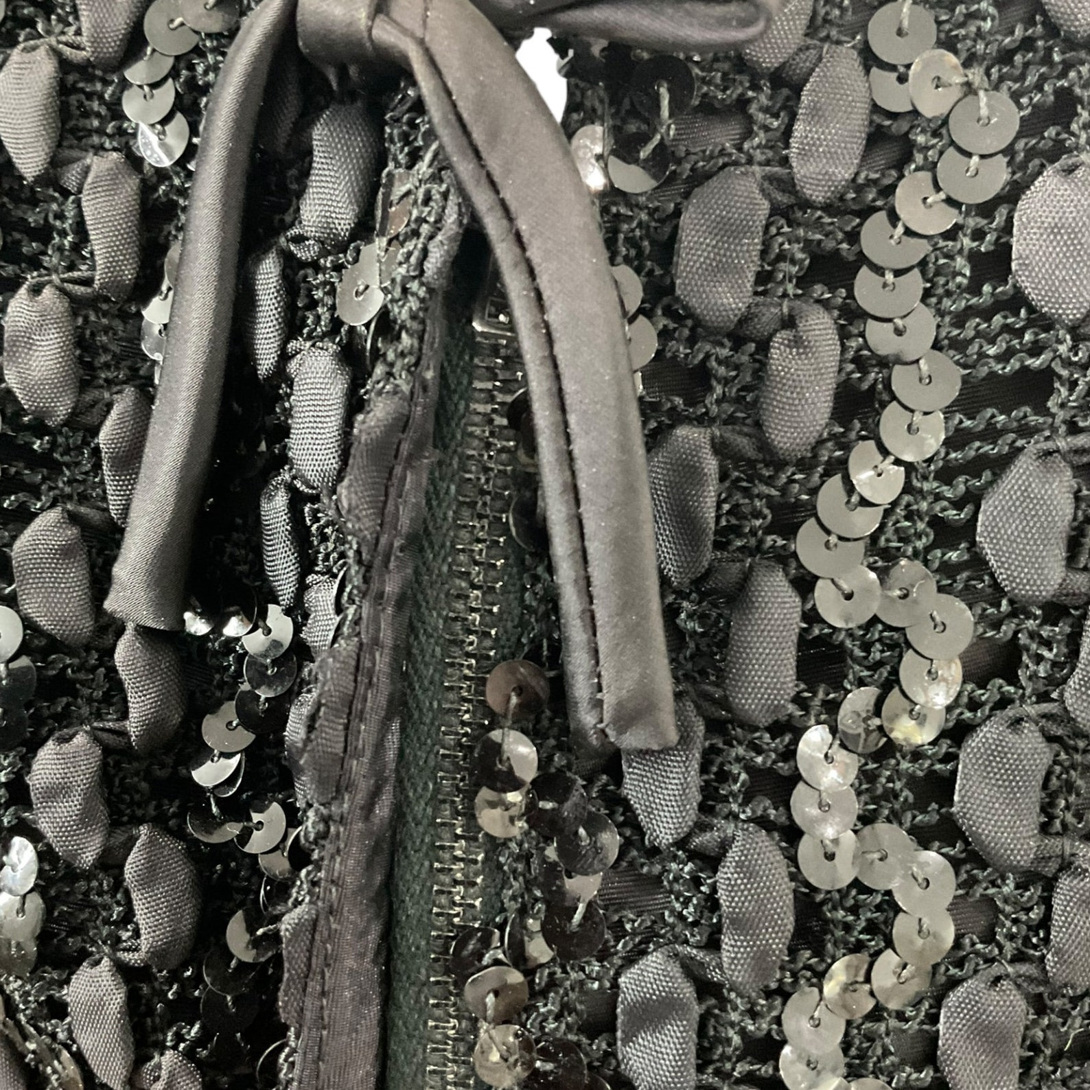 Vintage 1960s Black Sequin Ribbon Mod Dress LBD - Etsy