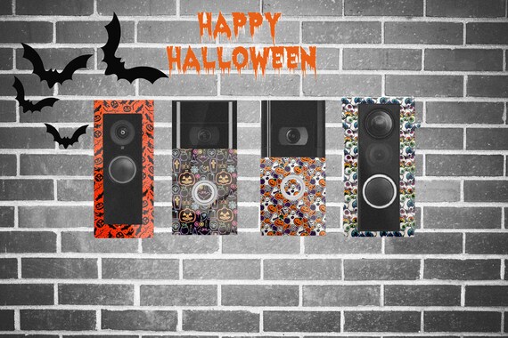 Ring Doorbell Halloween Decal - Etsy