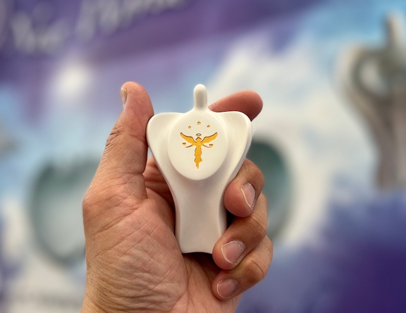 Archangel Haniel Statue Sculpture. in Two Sizes 90mm and 200mm - Etsy