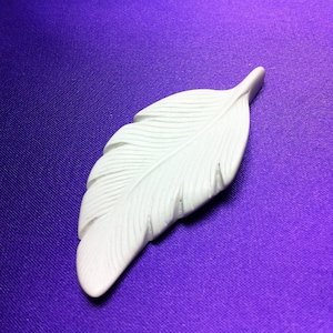 Angel Feather Pendant Necklace - Healing and Meditation Tool in Pure ...