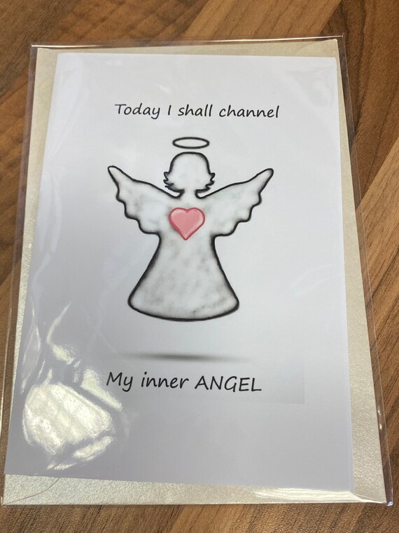 Angel Greetings card in A5 or A6 size with envelope BUY any 4 | Etsy