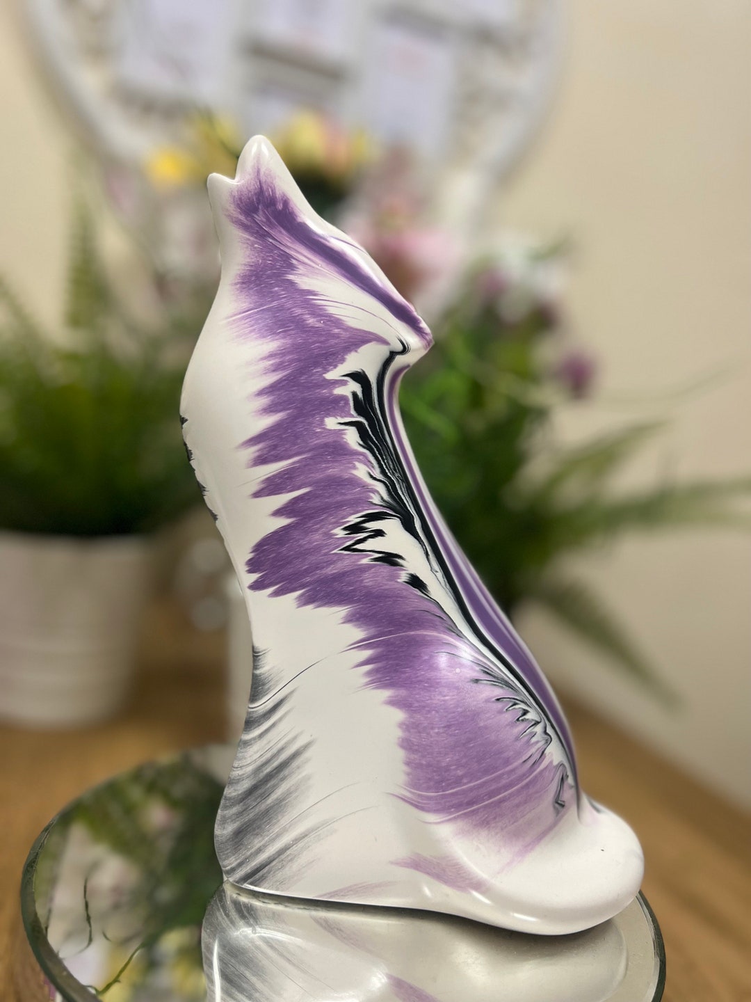 Wolf Sculpture Statue for Protection,healing and Meditation Handmade ...