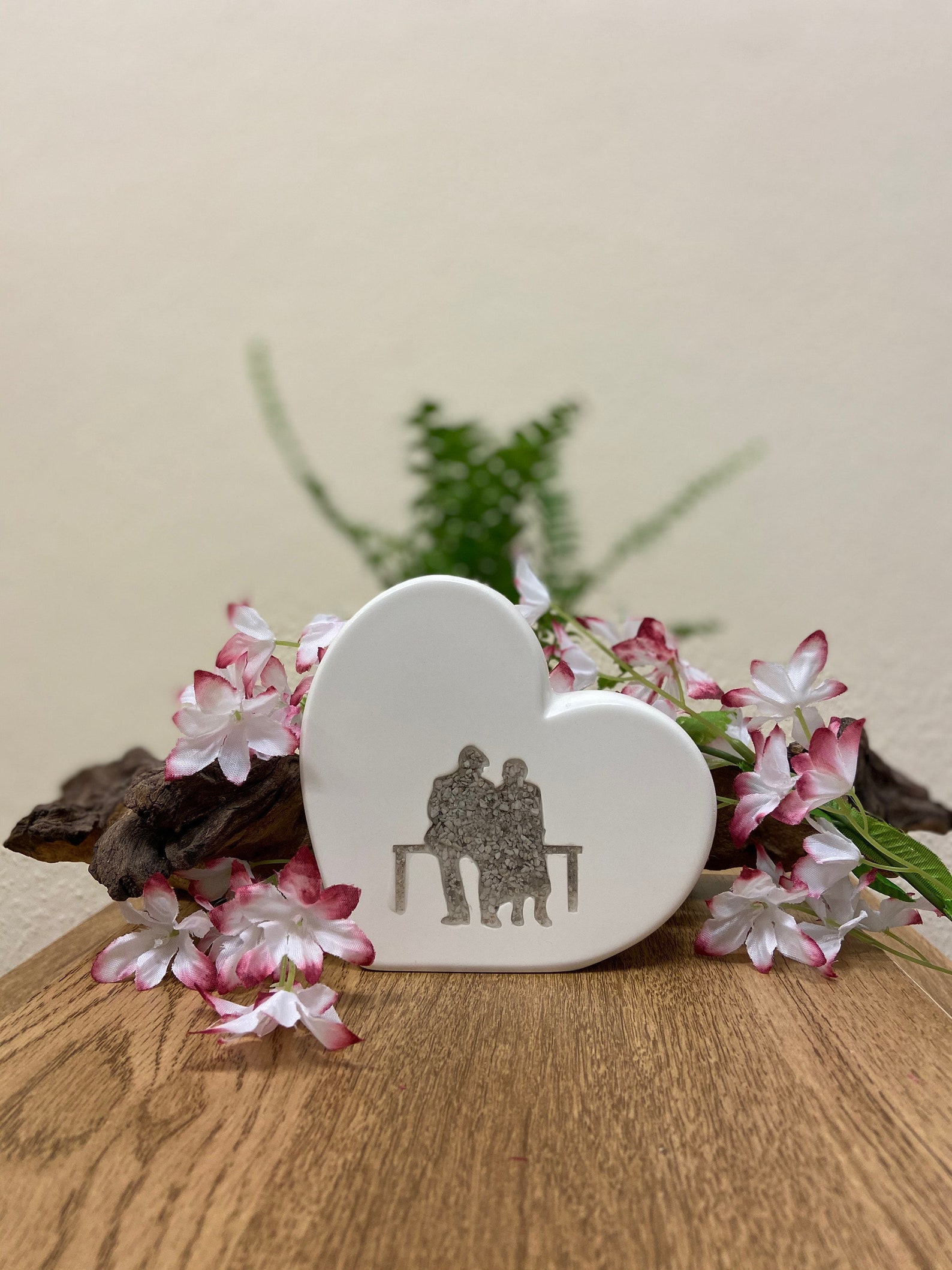 Heart Sculpture With Your Own Photo Engraved On - Etsy