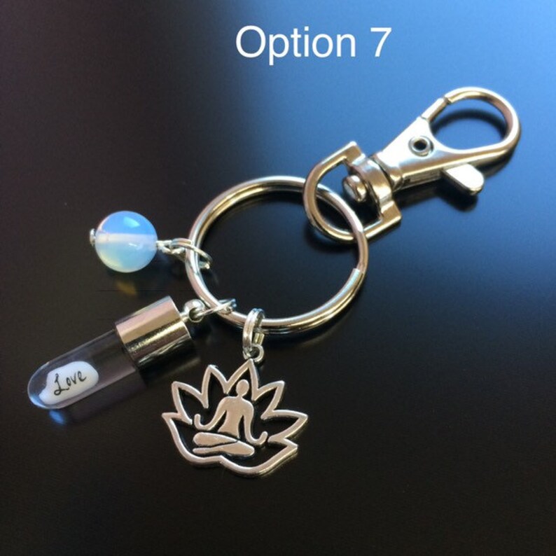 Rice Writing in a Rice Charm Keyring/ Handbag Charm - Etsy UK