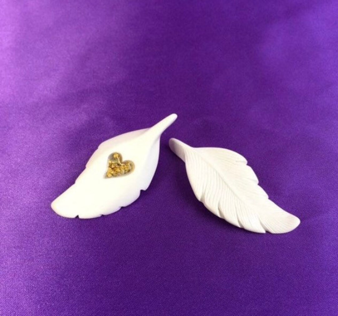 Cremation Ashes Memorial Sculpture and Service - Feather - Etsy