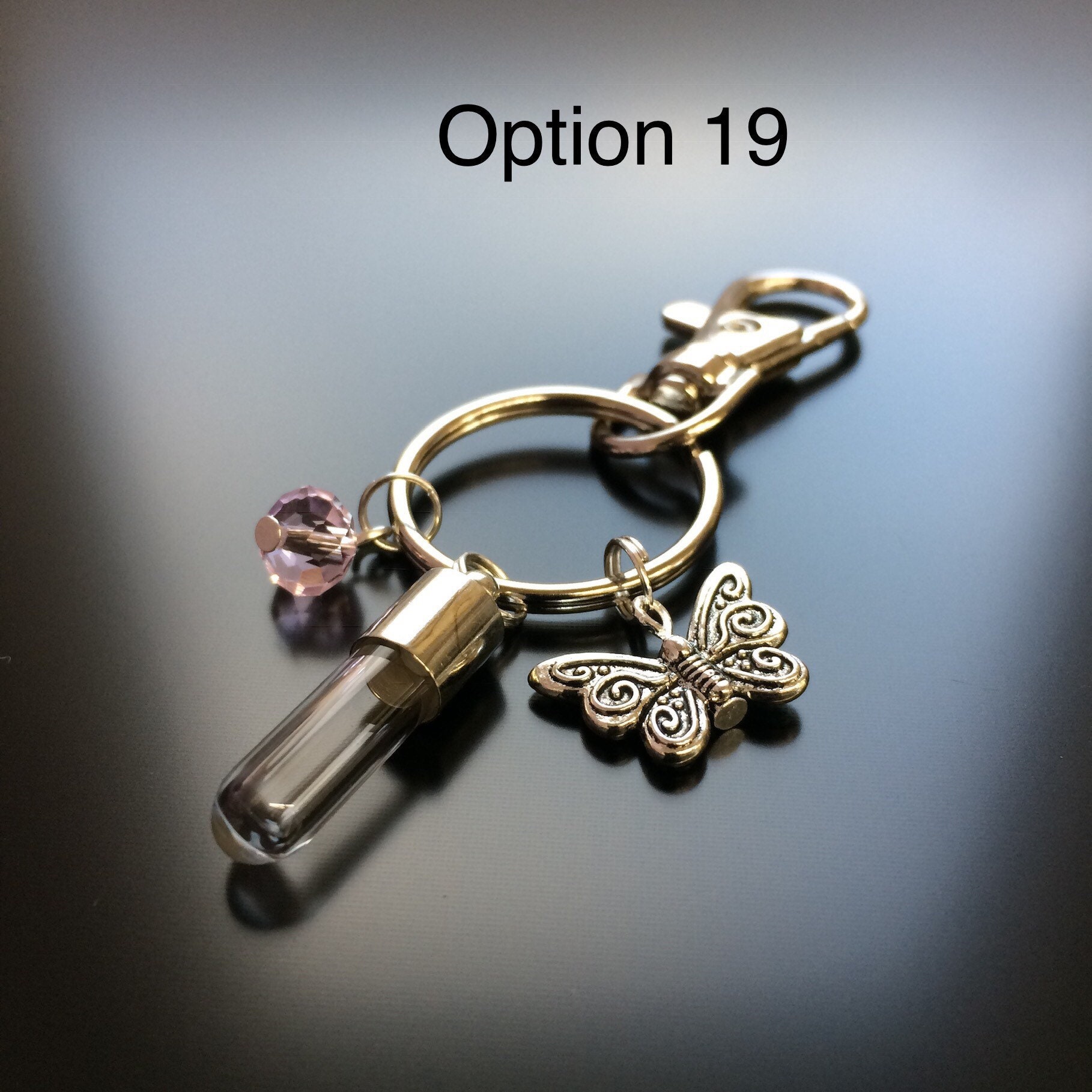 Rice Writing in a Rice Charm Keyring/ Handbag Charm - Etsy Ireland