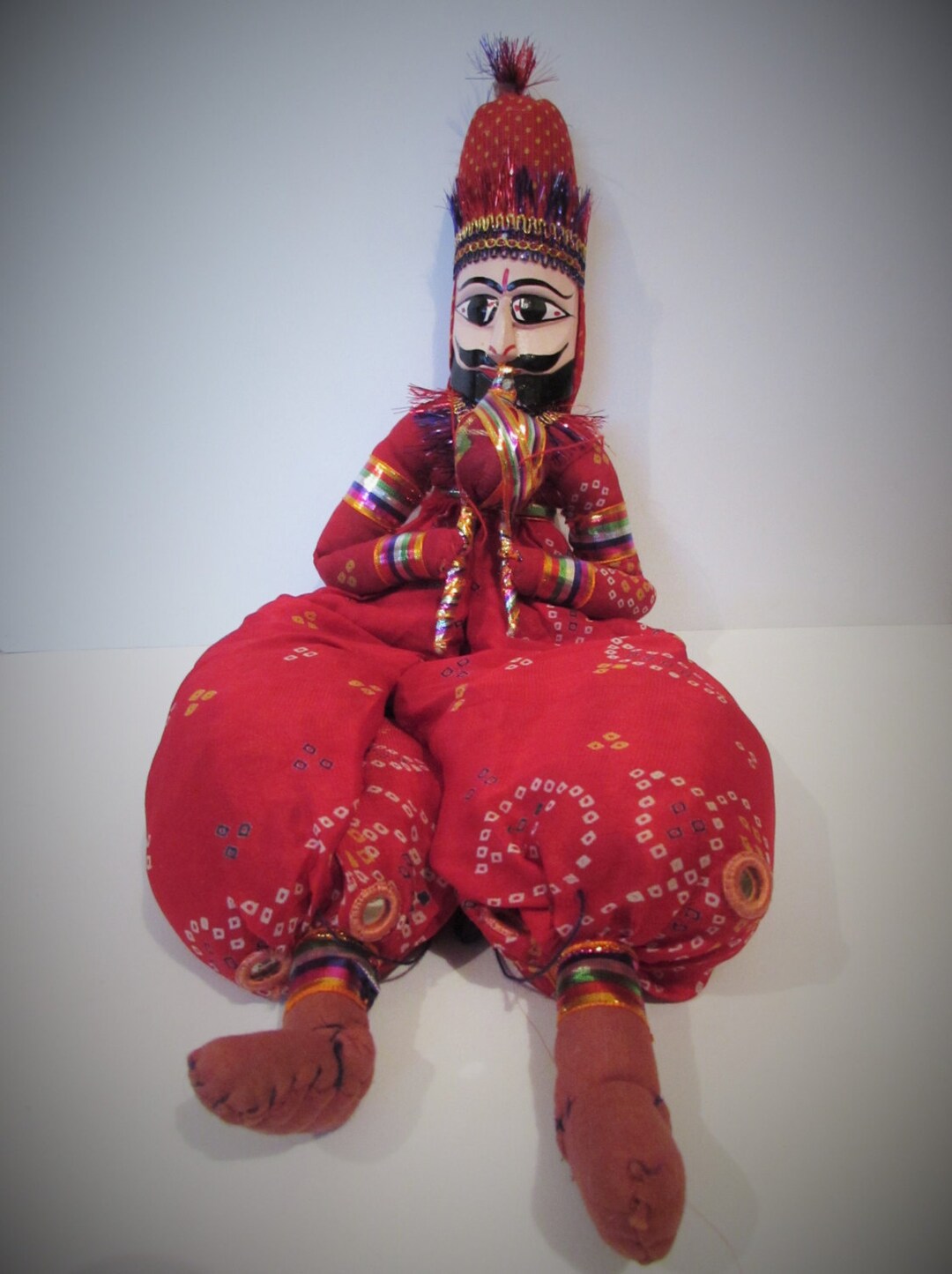 Rare Beautiful Old Wood and Metal Puppet / Memsartshop. - Etsy