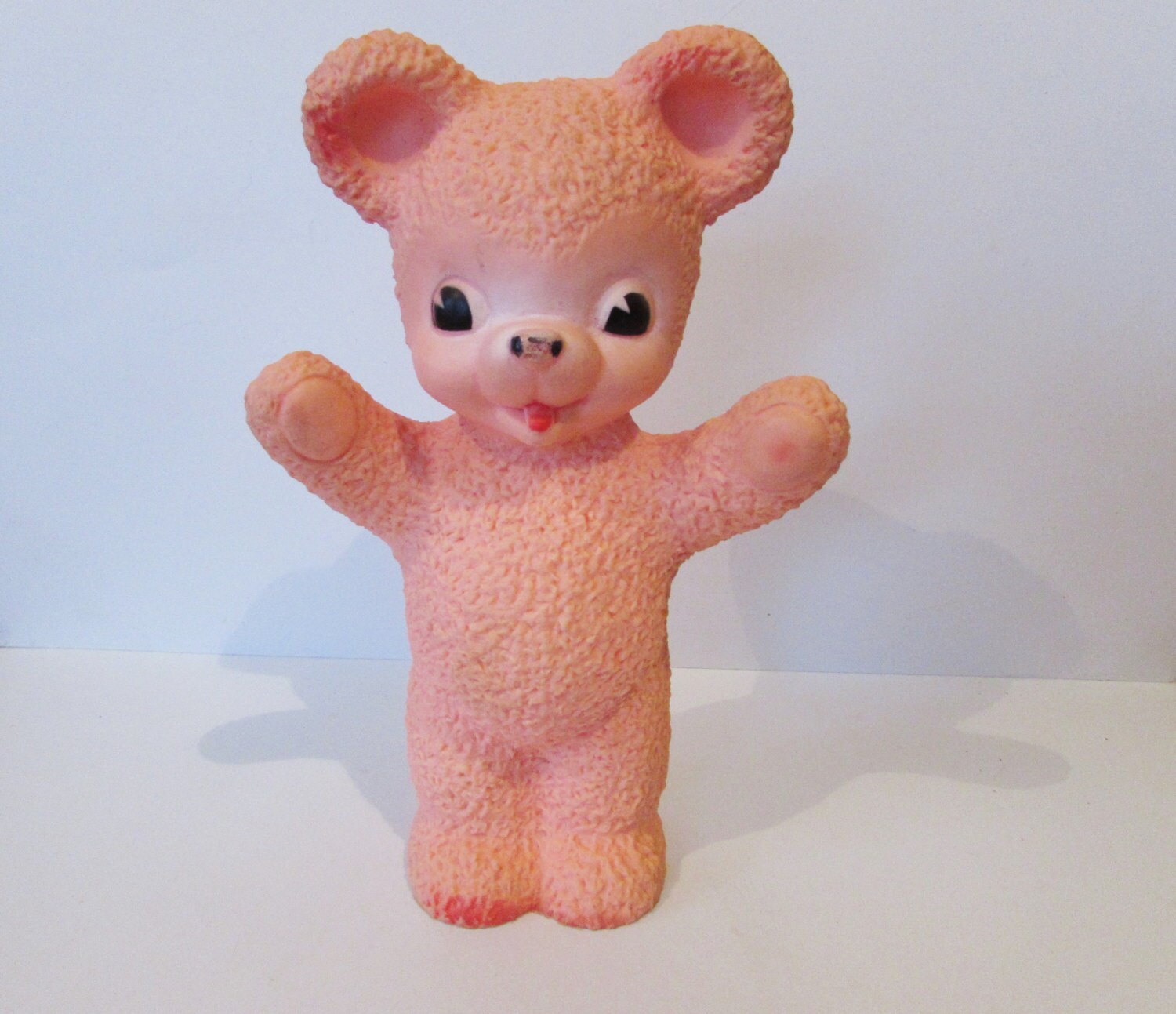 Super Old Vintage Vinyl Teddy / MEMsArtShop. | Etsy