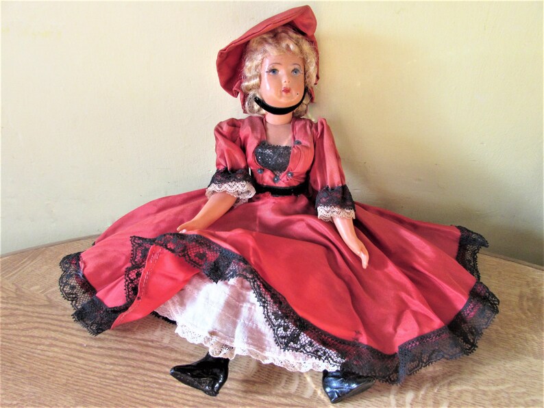 Celluloid Cancan Dancer Doll Vintage French Can Can Ooh La La Moulin ...