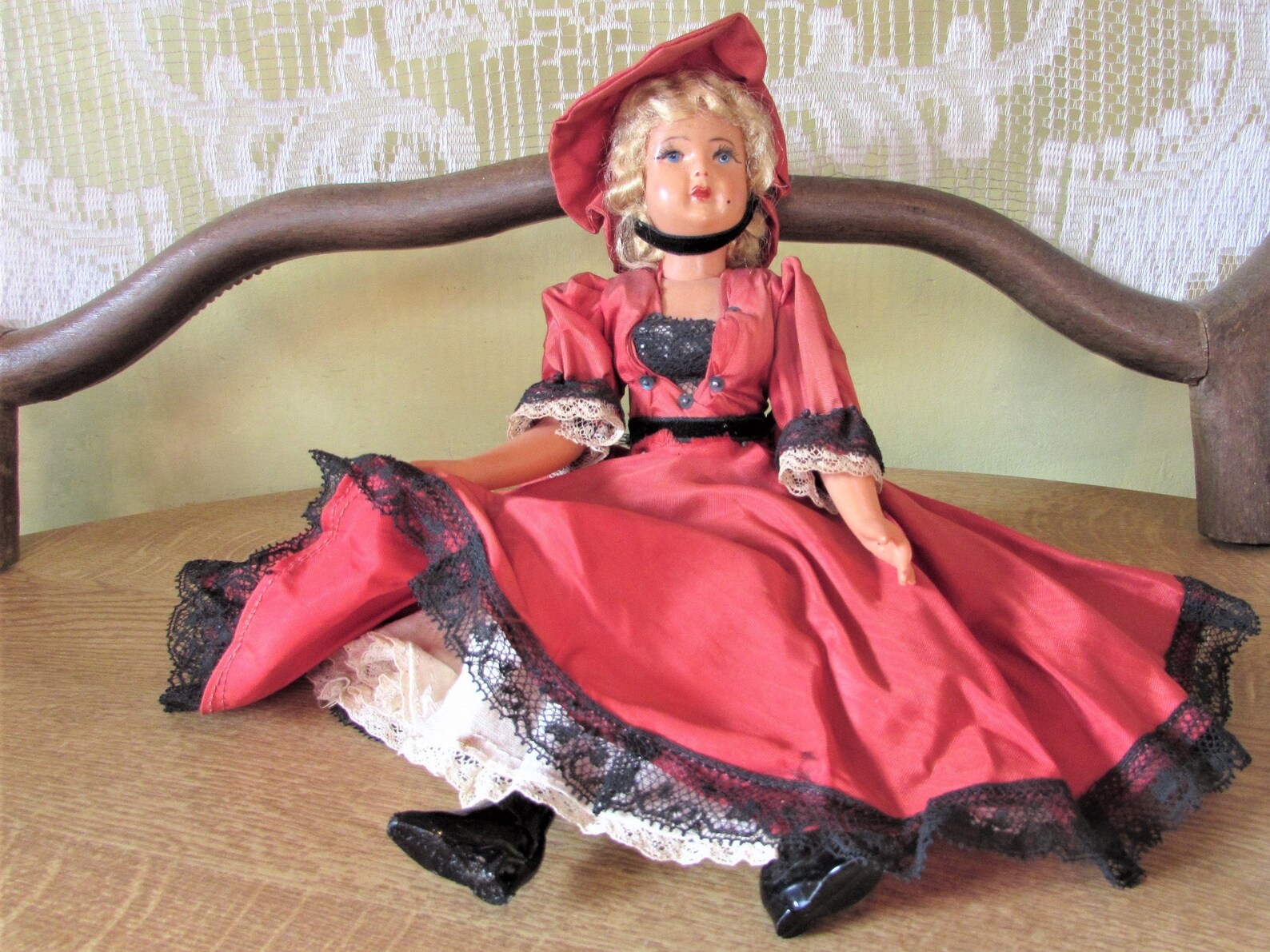 Celluloid Cancan Dancer Doll Vintage French Can Can Ooh La La Moulin ...