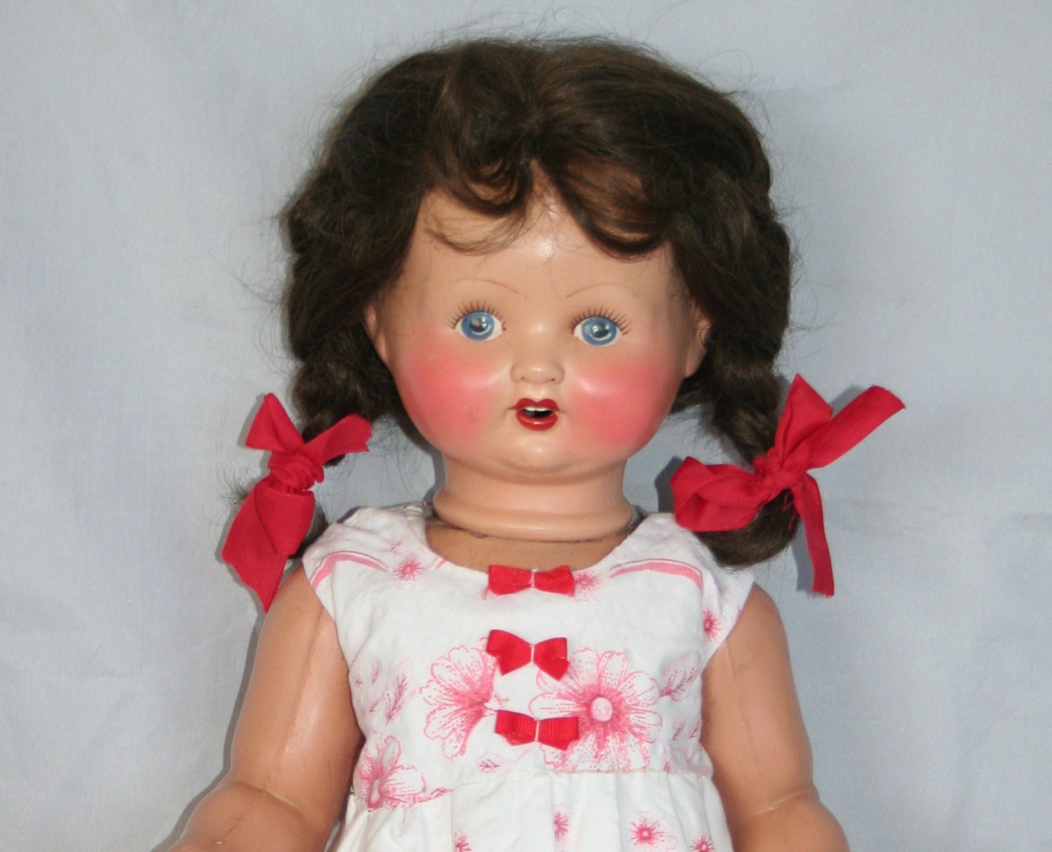 Large Vintage Composition Doll. | Etsy