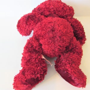 Russ Red Sparkly ROSETTA Teddy Bear - Plush Toy - Reg No 259 ...
